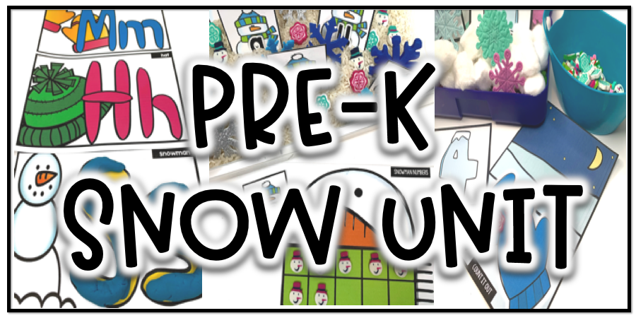 8 Amazing Snow Activities for Preschoolers! - Mrs V's Chickadees